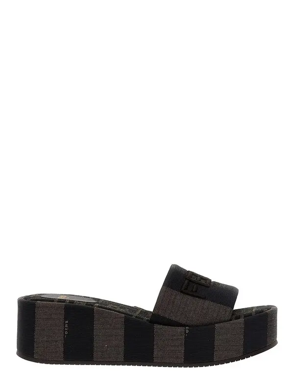 Fendi Sunshine Sandals - Brown
