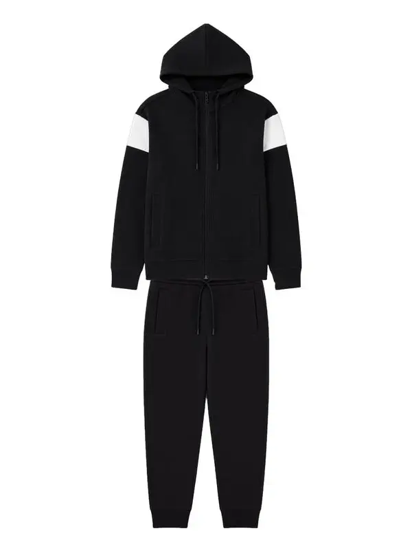 BOSS Set Tracksuit Con Cappuccio - Black