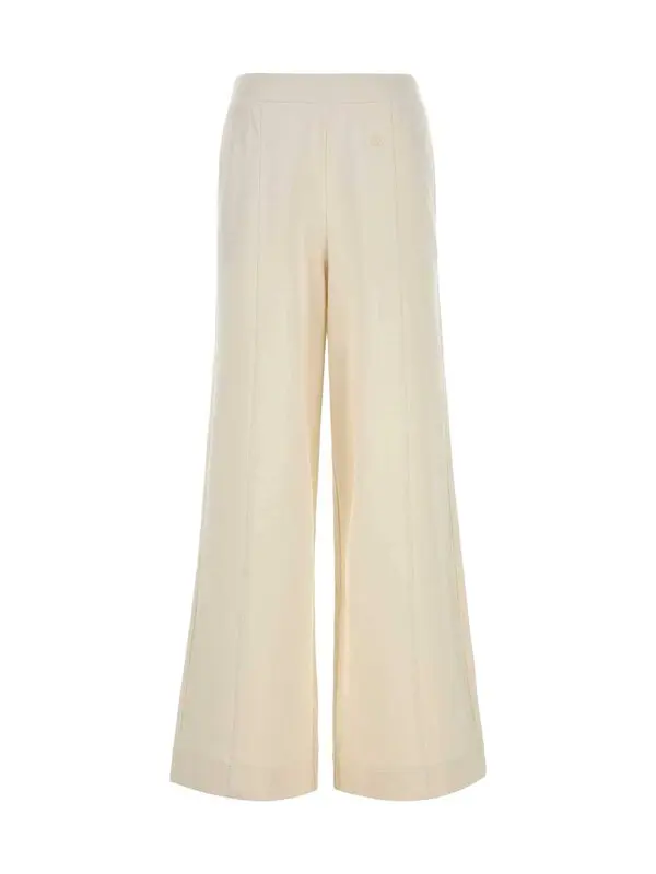 Gucci Ivory Cotton Blend Joggers - White