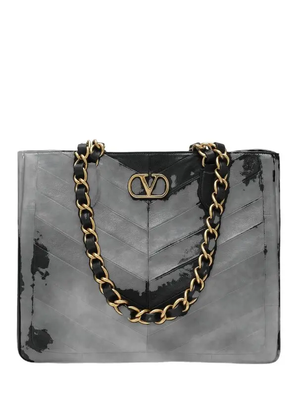Valentino Garavani Laseine Shopping Bag - Black