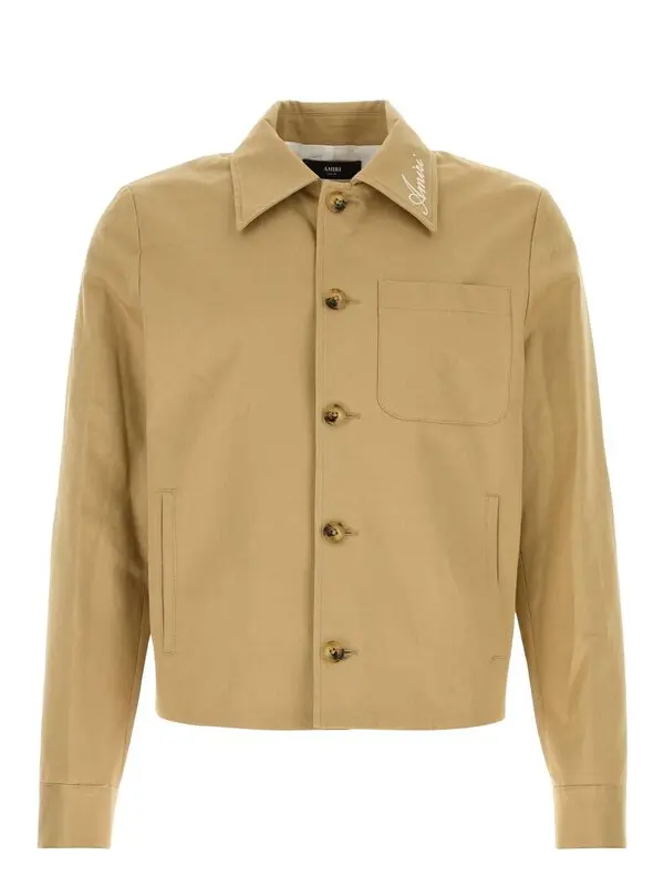 Amiri Cotton Jacket - Brown
