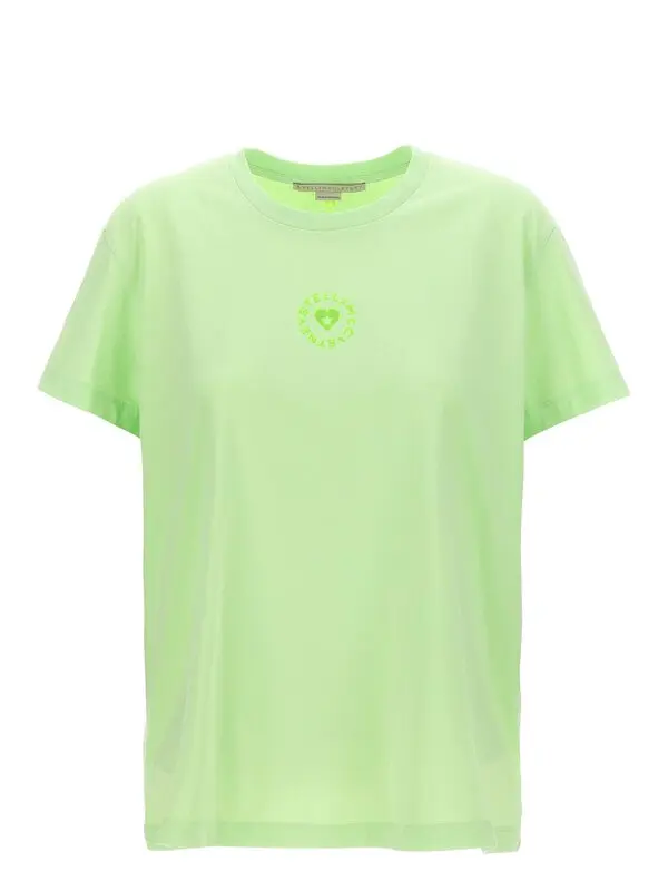 Stella McCartney Iconic Mini Heart T-shirt - Green