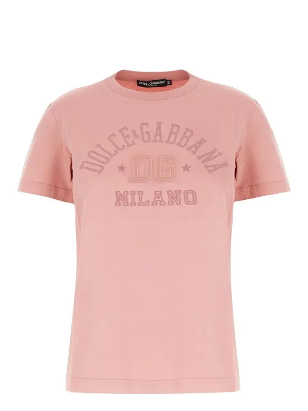 Dolce & Gabbana Logo Crewneck T-shirt - Multicolor