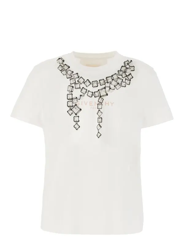 Givenchy Crystal Chain T-shirt - Multicolor