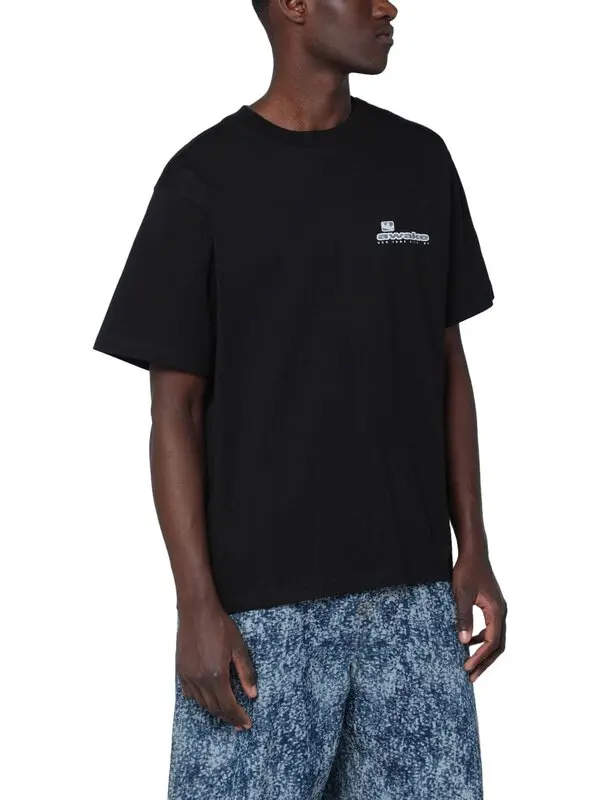 AWAKE NY Cotton T-shirt With Logo - Black
