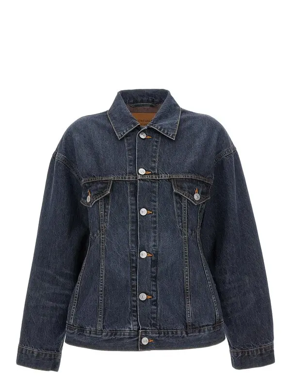 Balenciaga Hourglass' Jacket - Blue