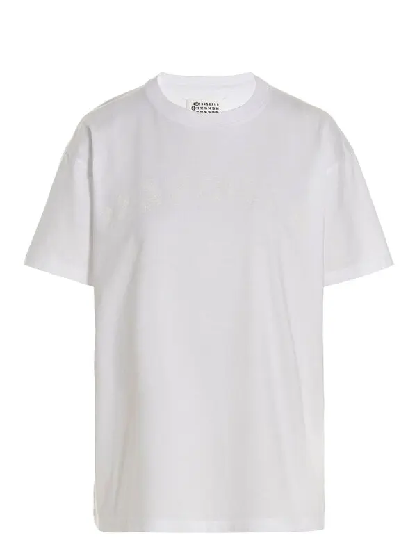 MAISON MARGIELA Logo T-shirt - White