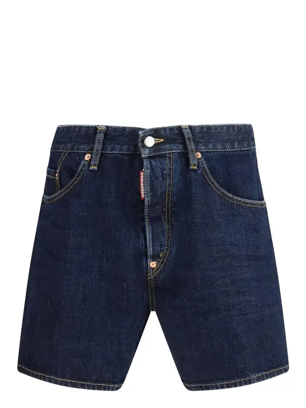Dsquared2 Bro Denim Shorts - Blue