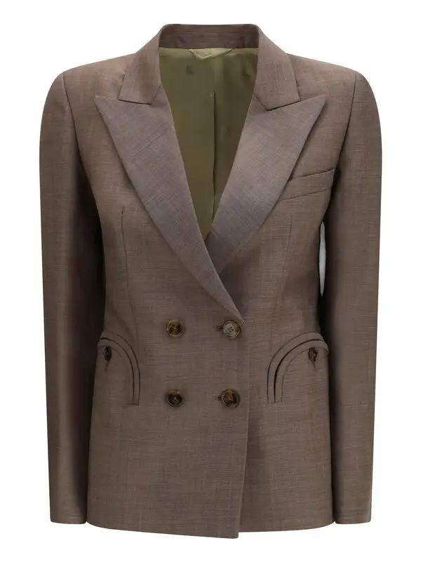 BLAZÉ MILANO Blazè Milano Aile Charmer Blazer - Brown