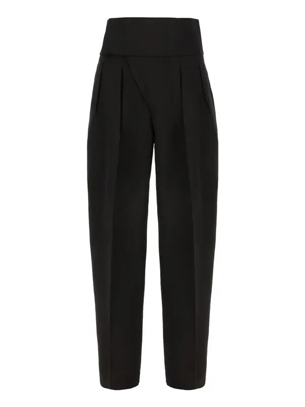 JIL SANDER High-waisted Tailored Trousers - Multicolor