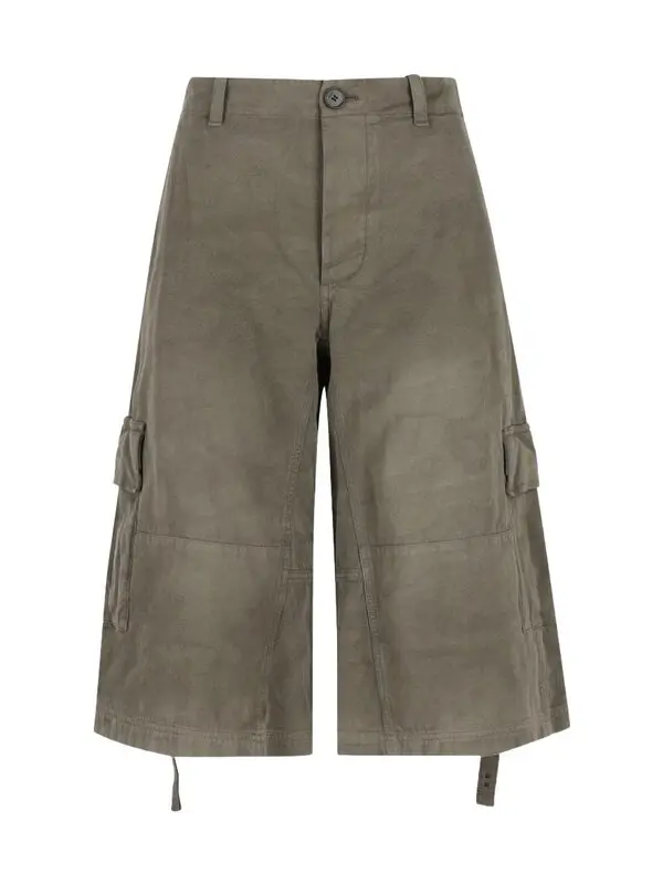 Fendi Cotton Cargo Trousers - Multicolor