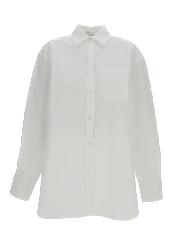 Sportmax Nespola Cotton-blend Shirtdress - Multicolor