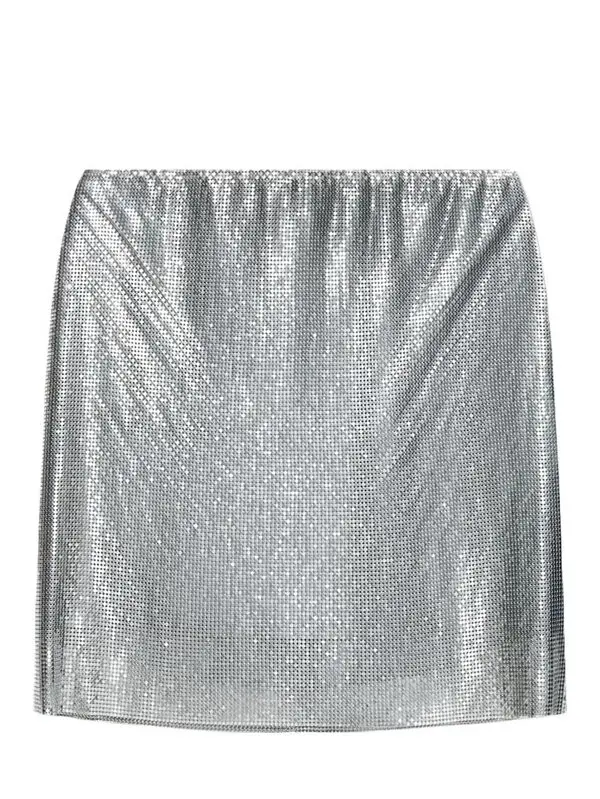 Versace Straight Skirts - Silver