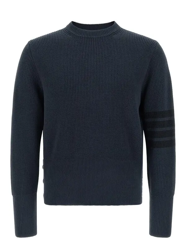 Thom Browne 4bar Sweater - Blue