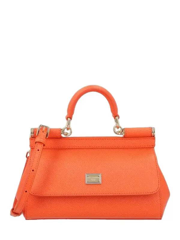 Dolce & Gabbana Sicily Mini Handbag - Orange