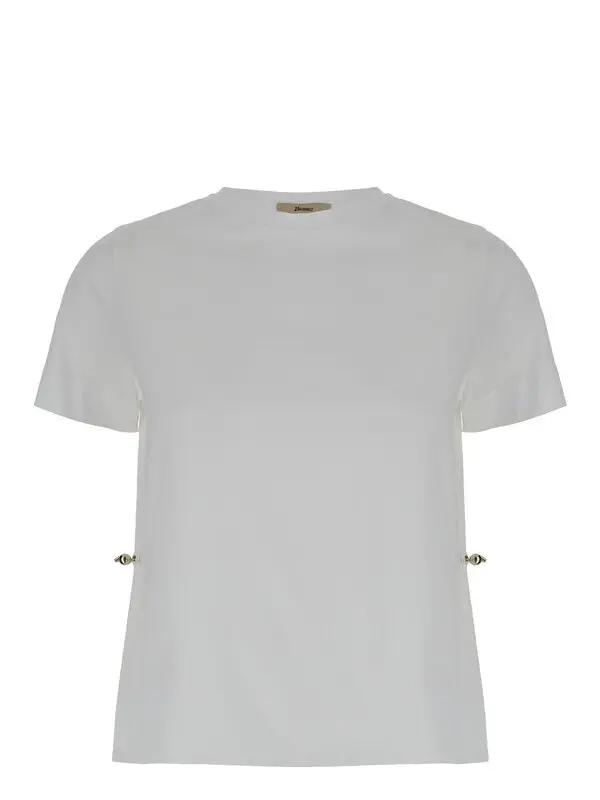 Herno Cotton Drawstring T-shirt - Multicolor