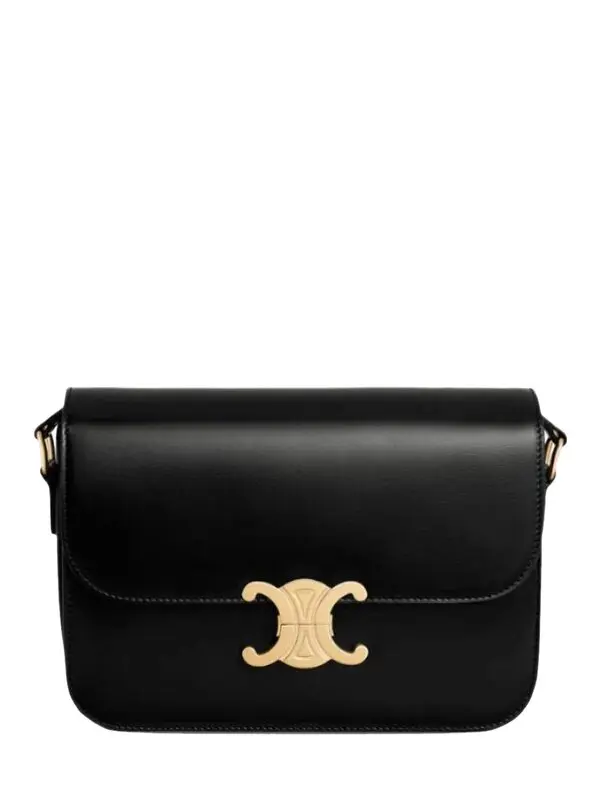 Celine Triomphe Classique Leather Shoulder Bag - Multicolor