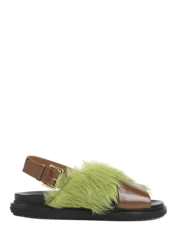 Marni Fussbett Sandals - Brown