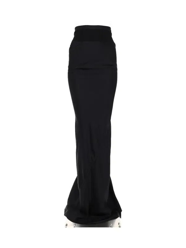 Rick Owens Long Skirt - Black