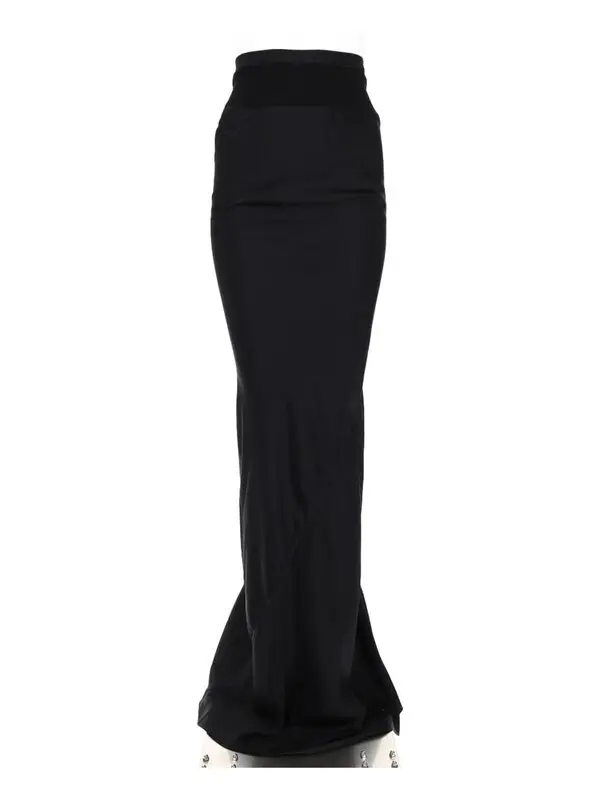 Rick Owens Long Skirt - Black