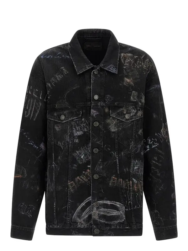 Balenciaga Oversize' Jacket - Black