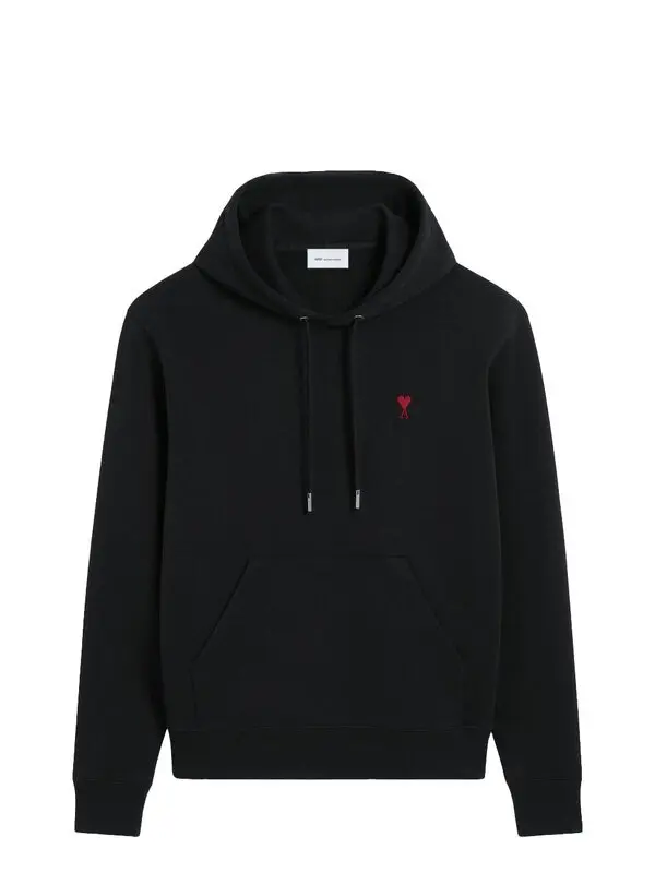 AMI Paris De Coeur Cotton Hoodie - Multicolor