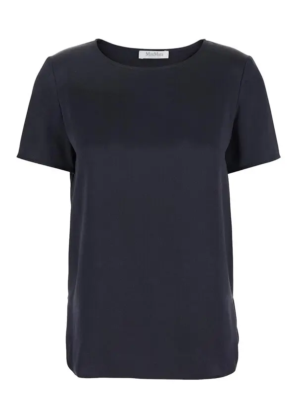 Max Mara Dida Silk T-shirt - Multicolor
