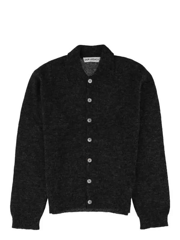 Our Legacy Polo Da Sera In Alpaca - Gray