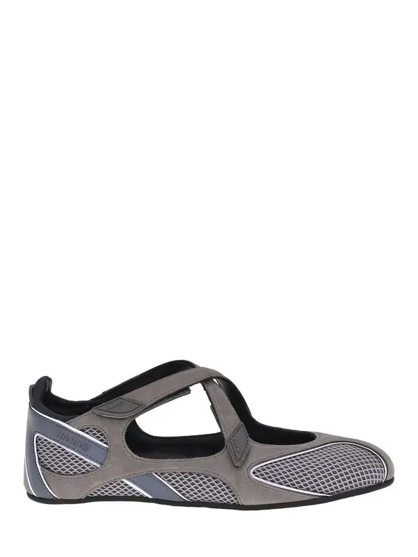 Attico Nomad Ballerinas - Gray
