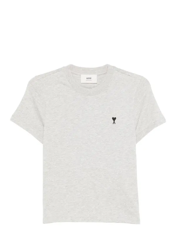 AMI Paris De Coeur Cotton T-shirt - Multicolor
