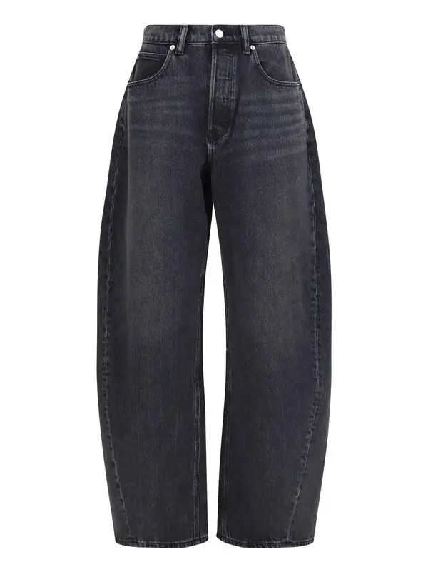 Alexander Wang Crystal Balloon Jeans - Black
