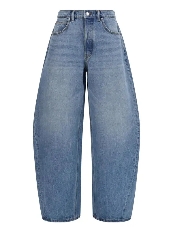 Alexander Wang Crystal Balloon Jeans - Blue