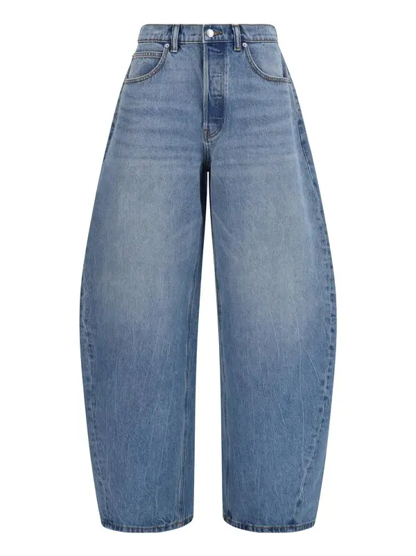 Alexander Wang Crystal Balloon Jeans - Blue