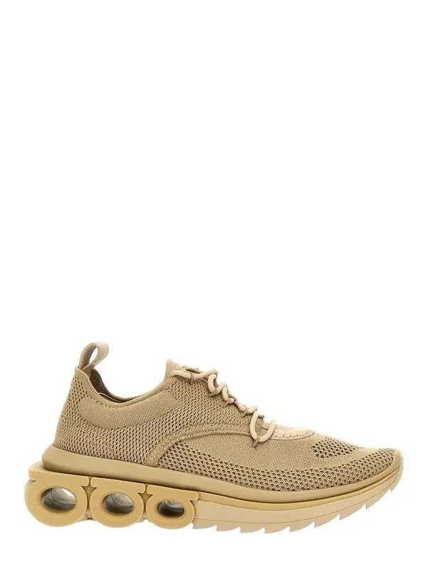 FERRAGAMO Nima Sneakers - Cream