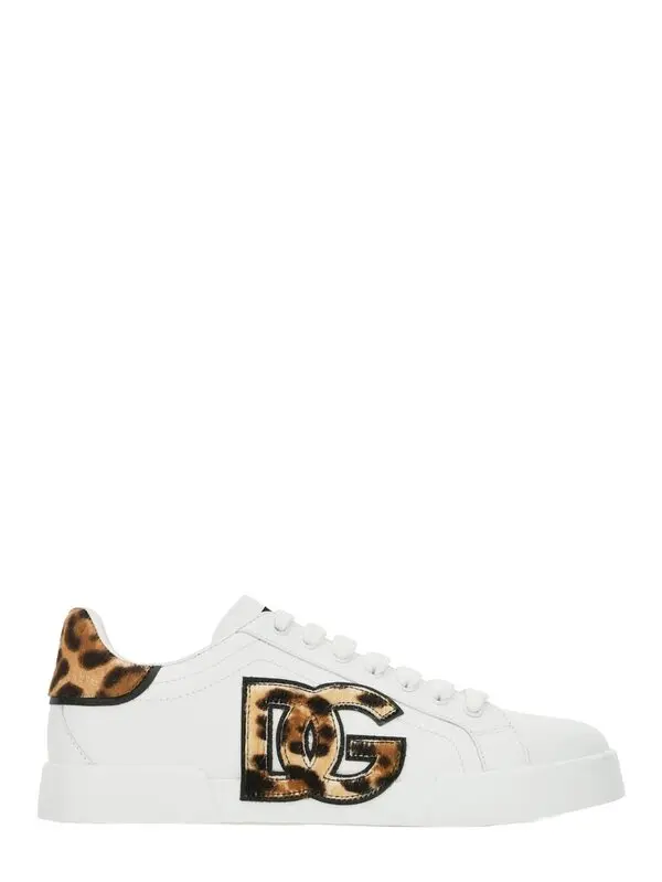 Dolce & Gabbana Leather Sneakers - Multicolor