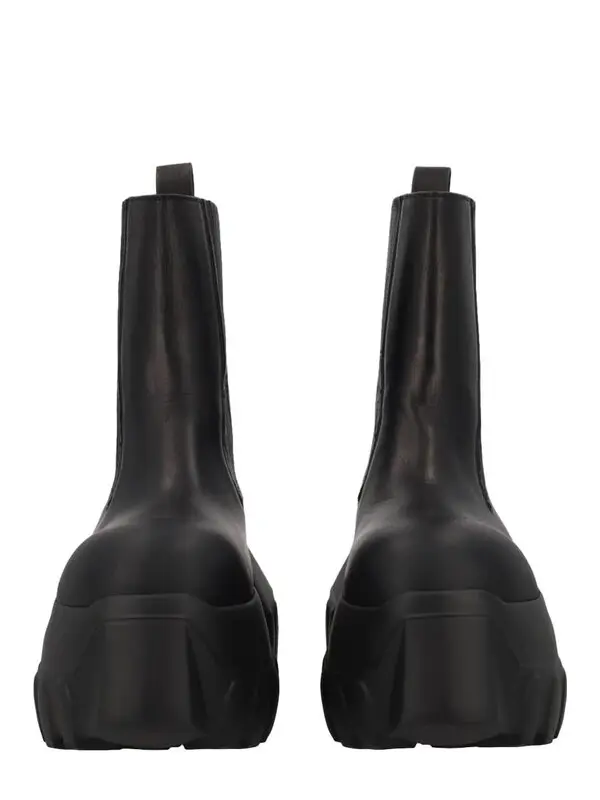 Rick Owens Stivale Beatle Mega Tractor - Black