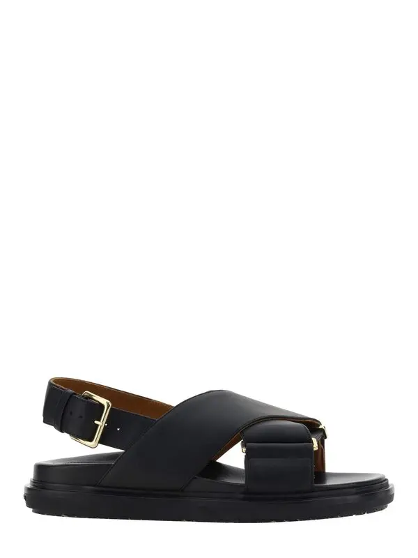 Marni Fussbett Sandals - Black