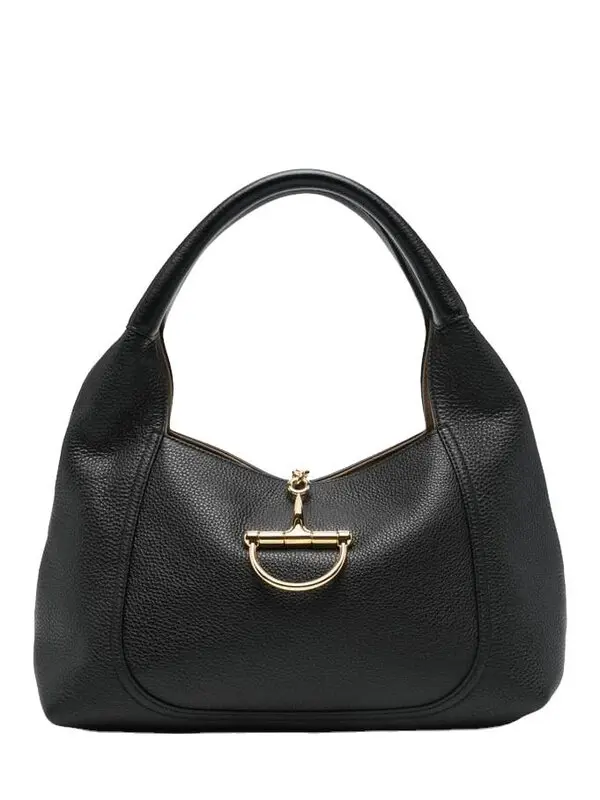 Gucci Leather Shoulder Bag - Black