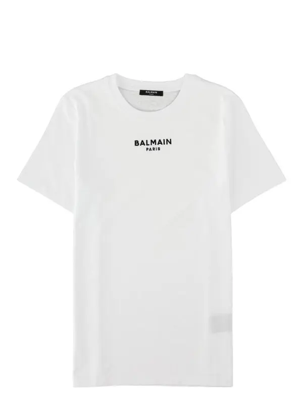 Balmain Embroidered Logo T-shirt - White