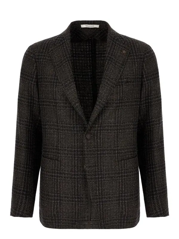 Tagliatore Checked Blazer - Multicolor