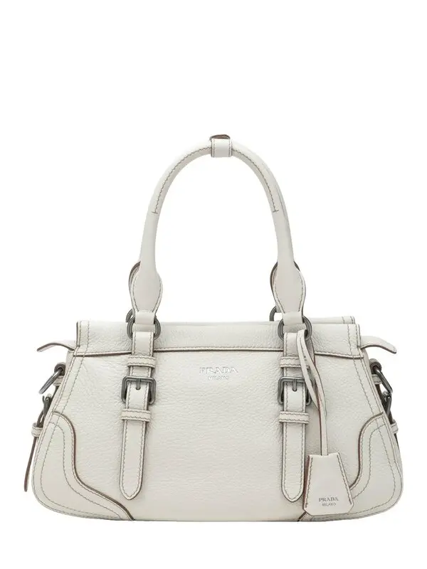 Prada Shopping Bag - White