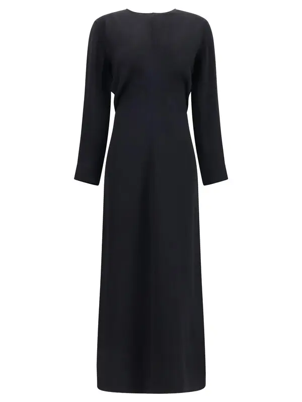 TOTEME Long-sleeve Low-waist Dress - Black