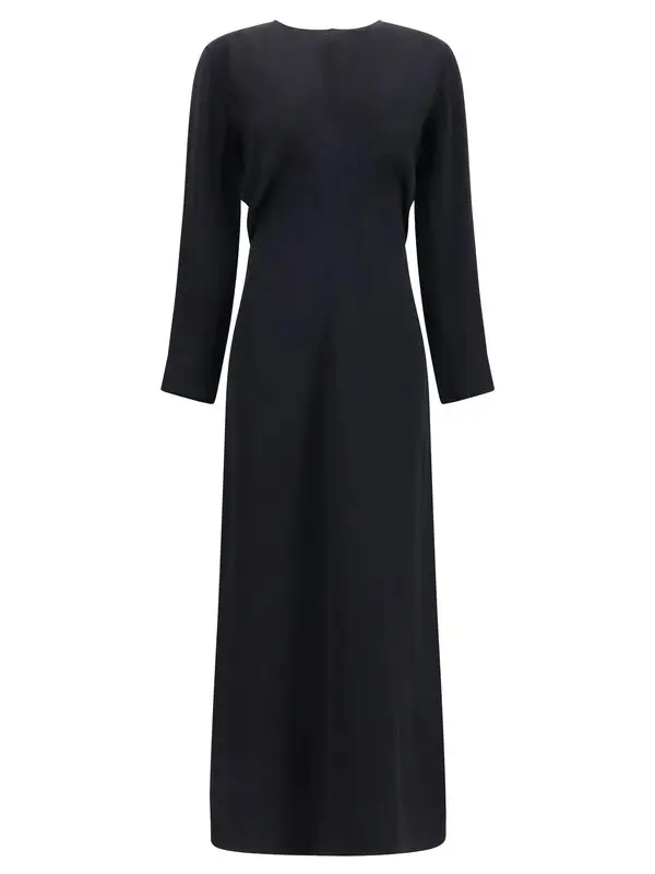 TOTEME Long-sleeve Low-waist Dress - Black