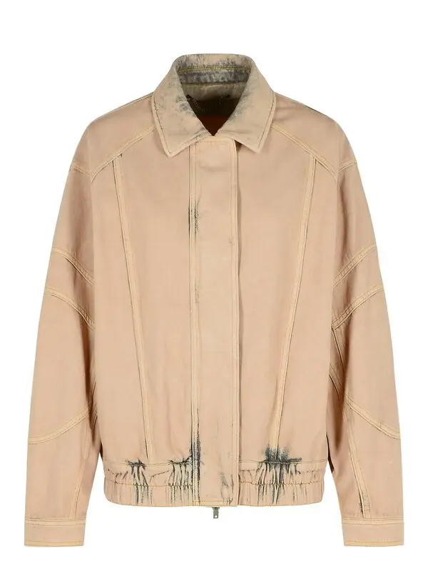 GOLDEN GOOSE Nancy Cotton Bomber Jacket - Pink