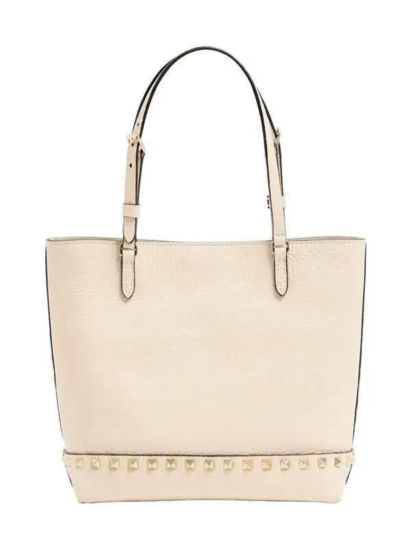 Valentino Garavani Rockstud Small Leather Tote - Multicolor