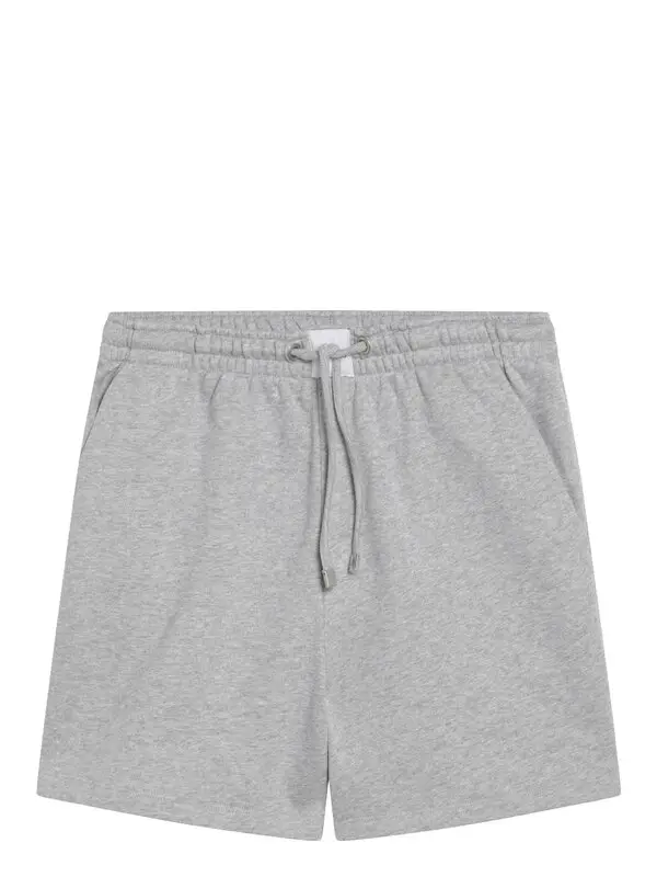 Attico Cotton Shorts - Gray