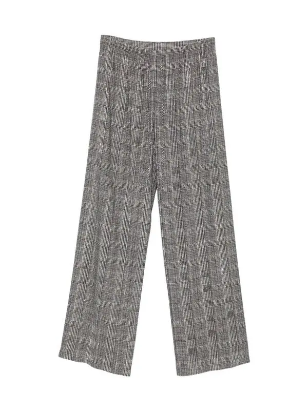 ERMANO SCERVINO Ermanno Scervino Checked Trousers - Multicolor