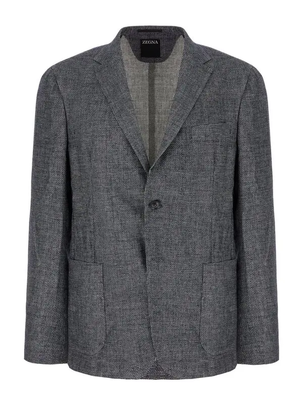 Zegna Structured Blazer - Multicolor