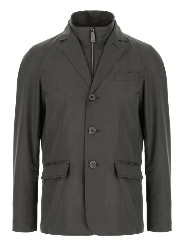 Herno Tailored Zip-up Jacket - Multicolor