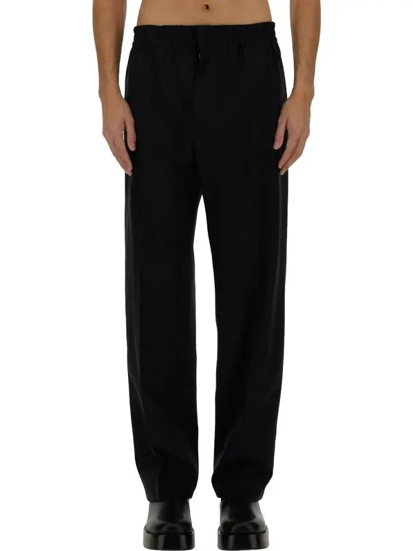 Bottega Veneta Wool Pants - Blue
